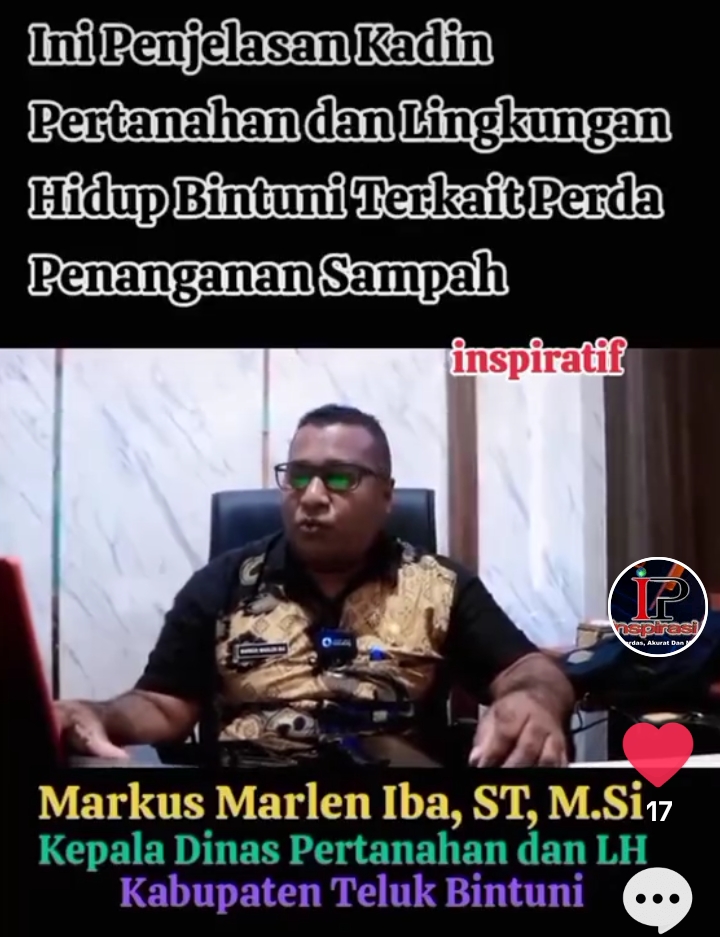 Menuju Bintuni Bersih dan Berkelanjutan: Pemerintah Susun Road Map dan ...